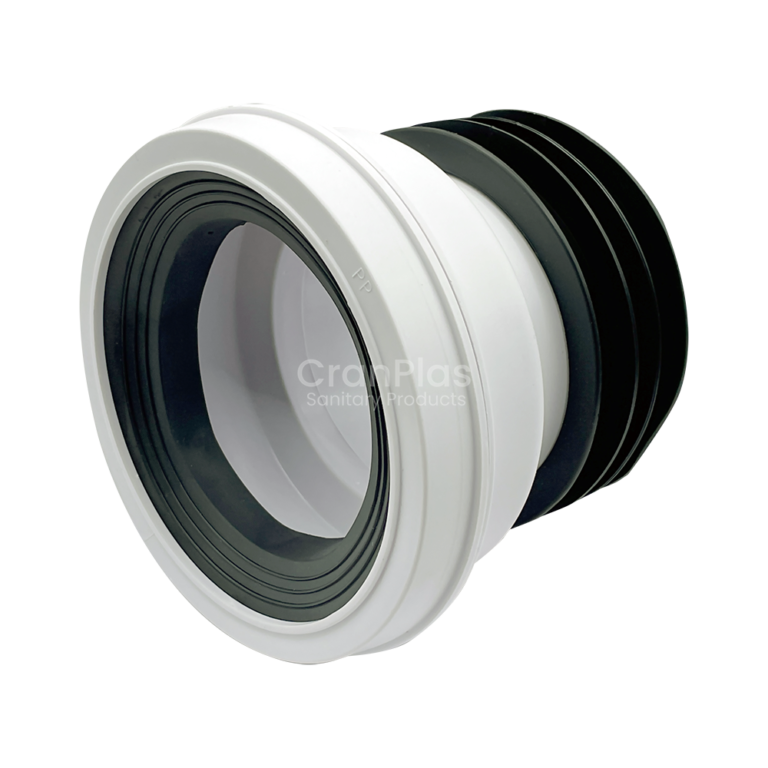 Straight WC Pan Connector | Pan Connectors | Cranplas